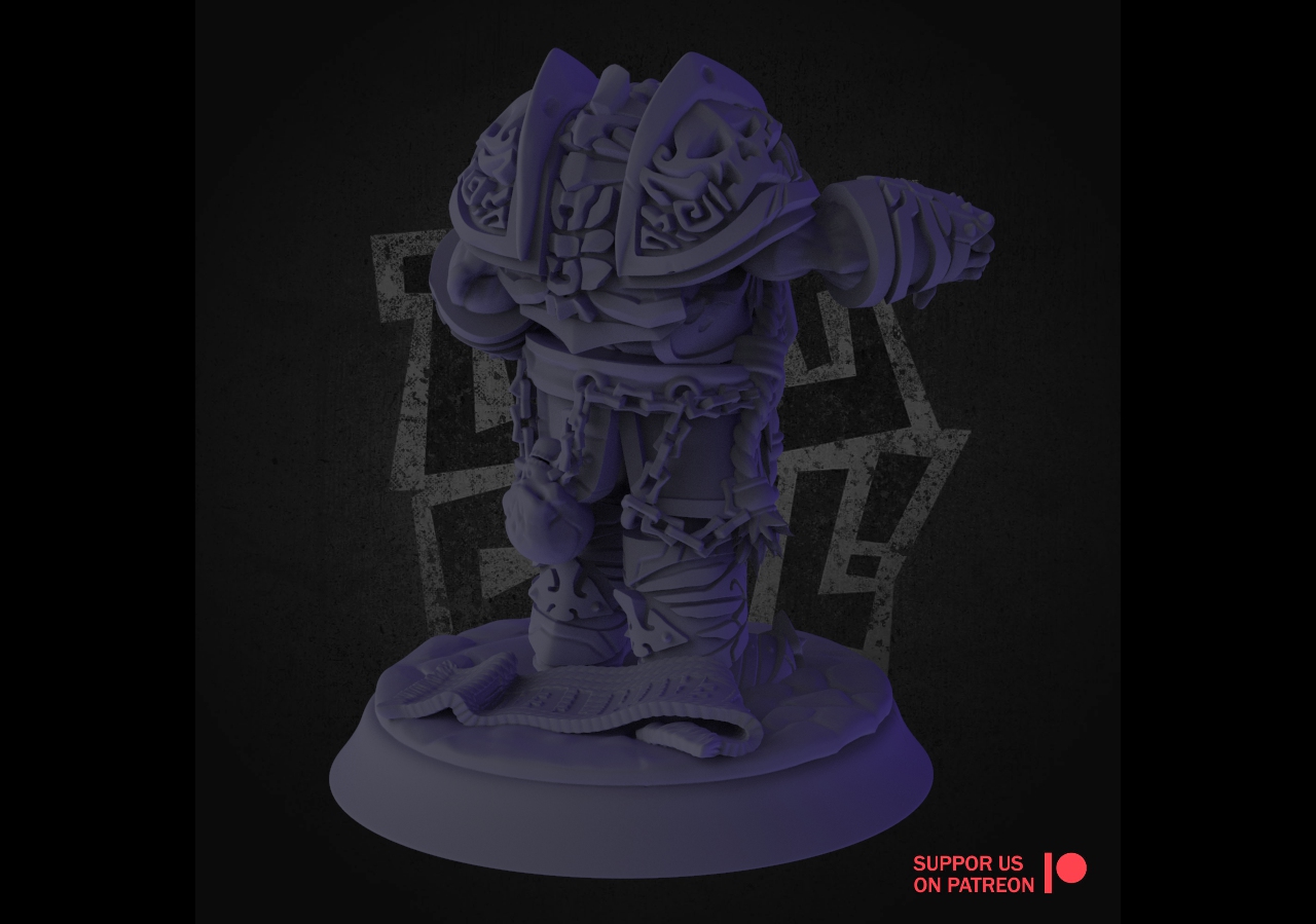 STL file The dwarf captain.・3D print object to download・Cults