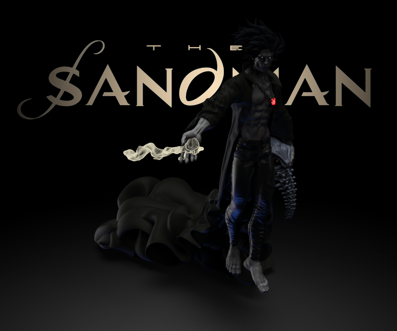 Free STL file The Sandman・3D print object to download・Cults