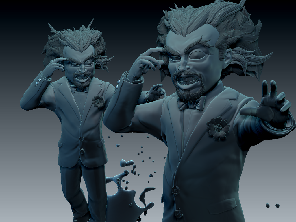 Free STL file Dr.Psycho・3D printing design to download・Cults