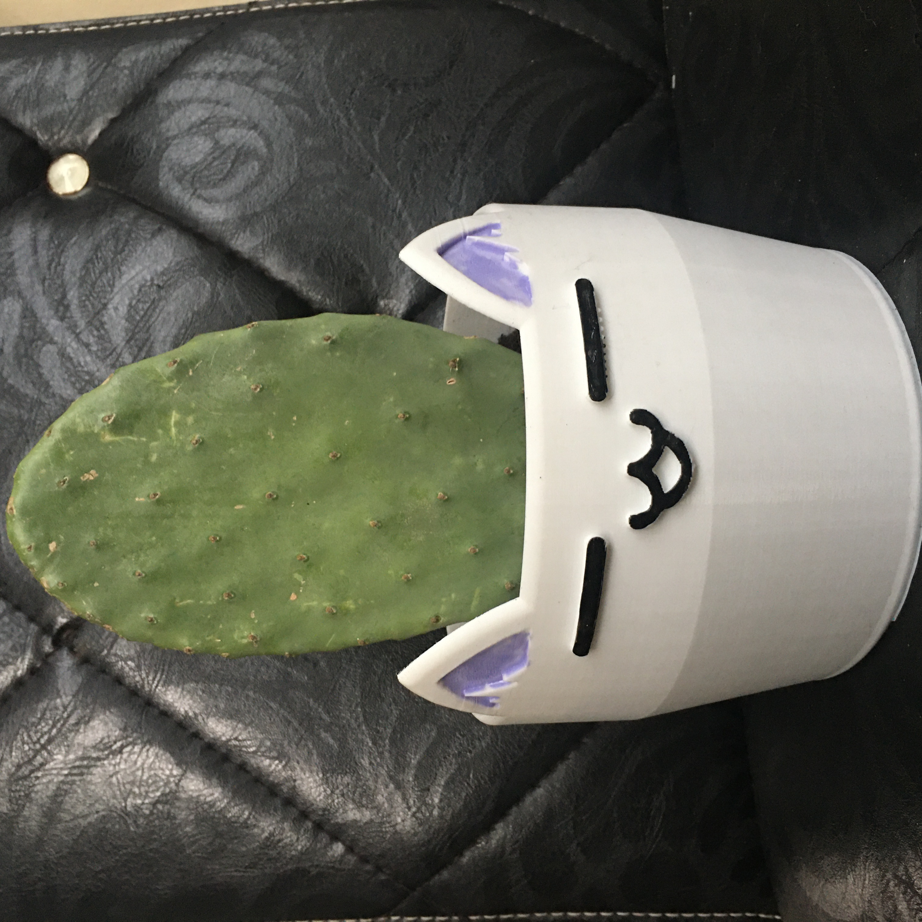 STL file cute pot cat・3D printer design to download・Cults