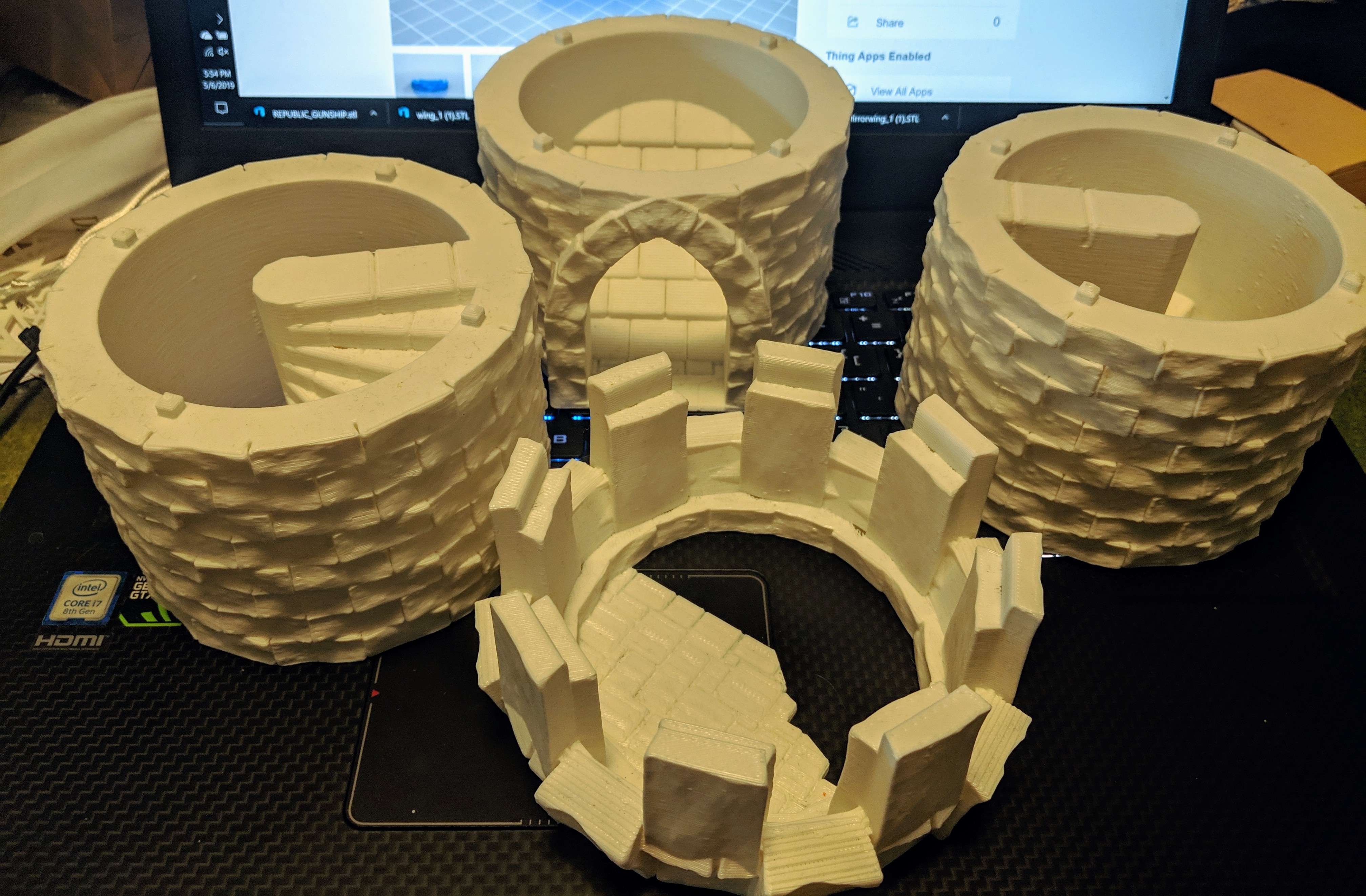 Archivo STL gratis Torre Medieval de Dados de Piedra - Modular・Modelo para descargar y imprimir ...