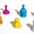 Download free STL file Game Pieces • 3D printer template ・ Cults