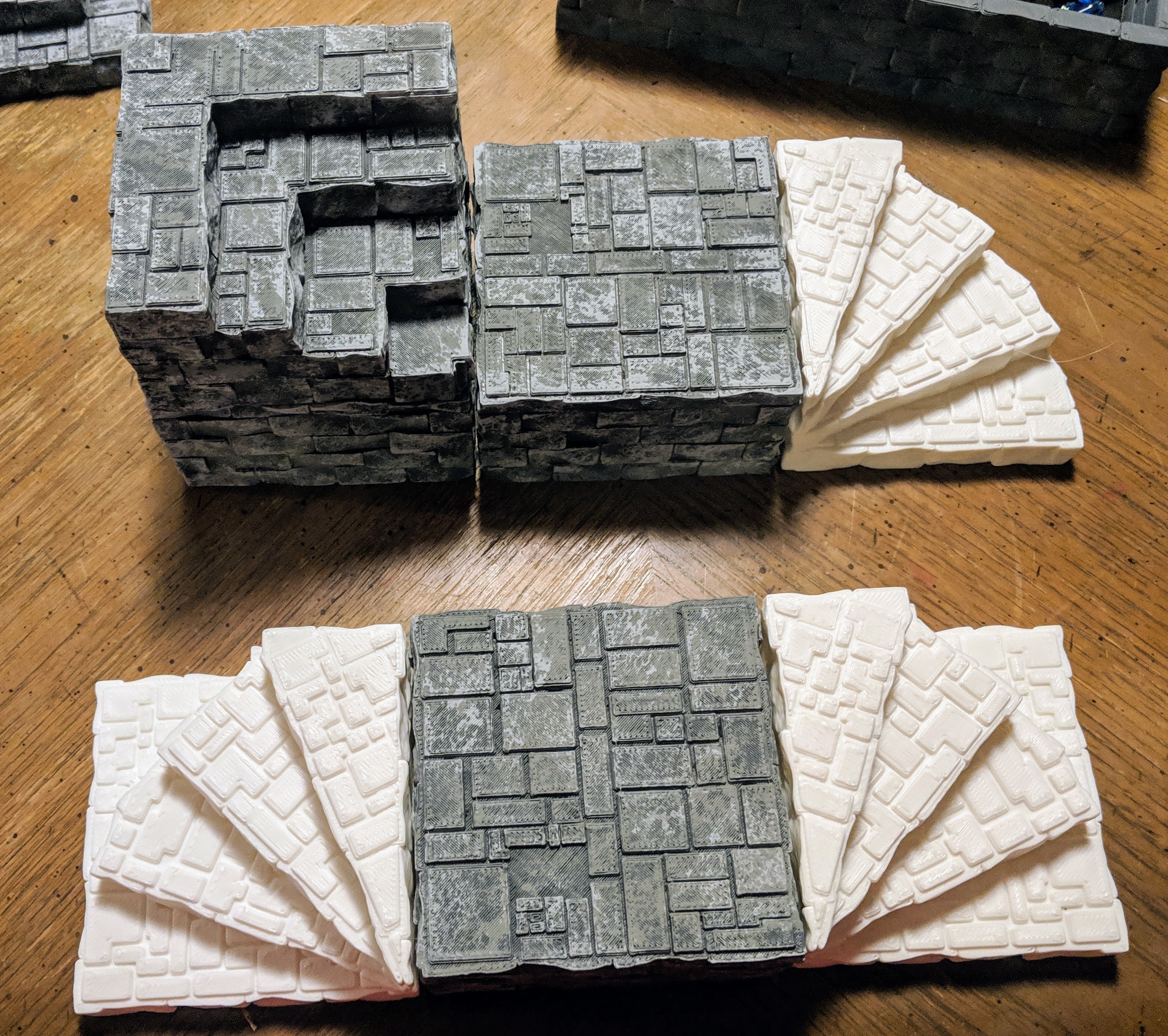 Download free STL file Fantasy Wargame Terain - Tilestone Stackers • 3D ...