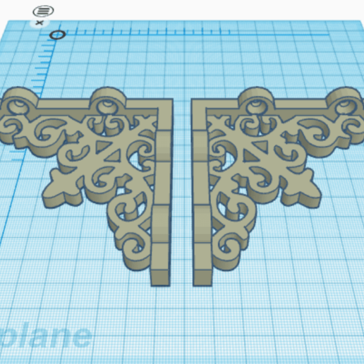 Download free 3D printing files Victorian Style Shelf Brackets - 4 ...