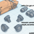 Download free 3D printer model Gaslands - Hover units and Jets with ...