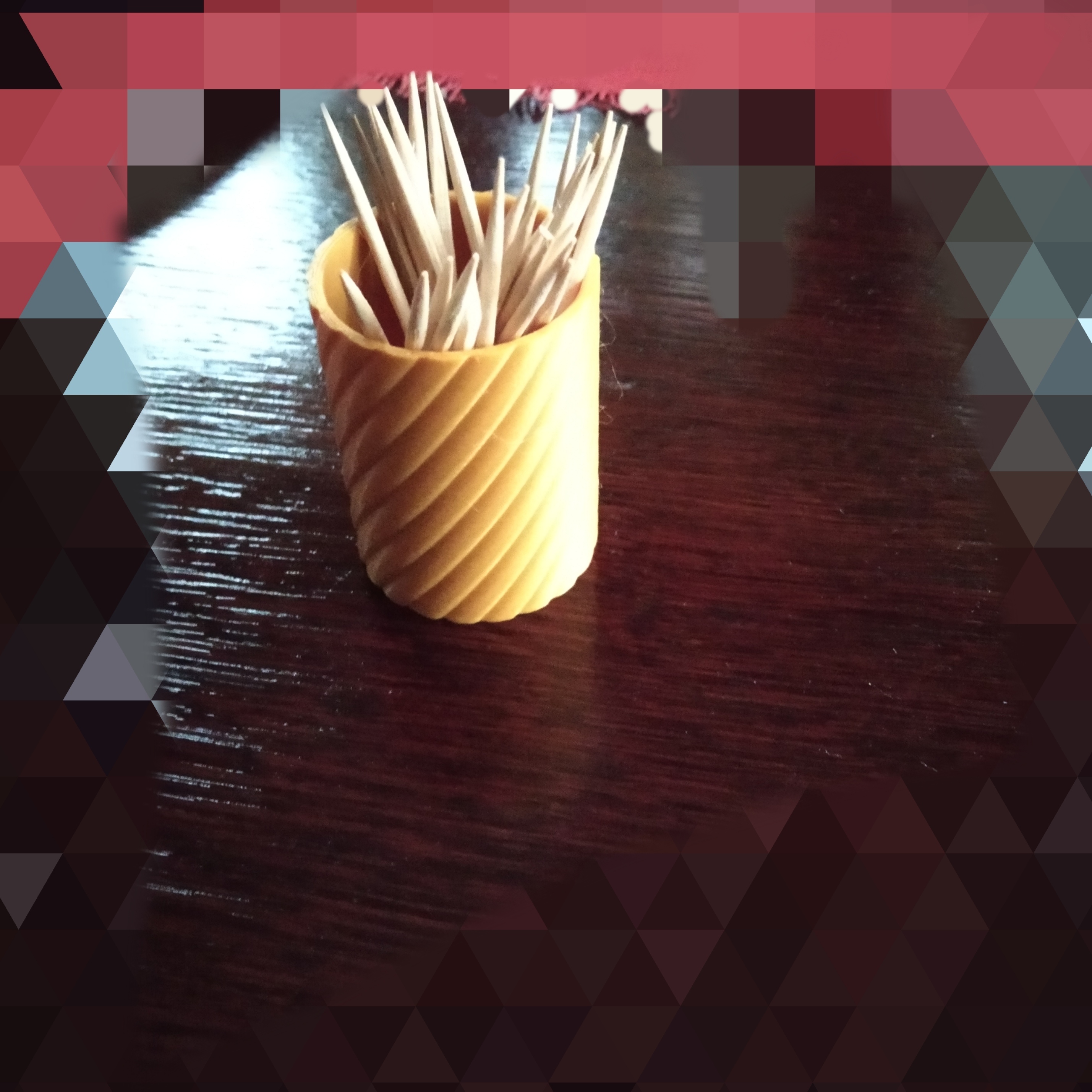 Free STL file Toothpick holder/cup・3D printable model to download・Cults