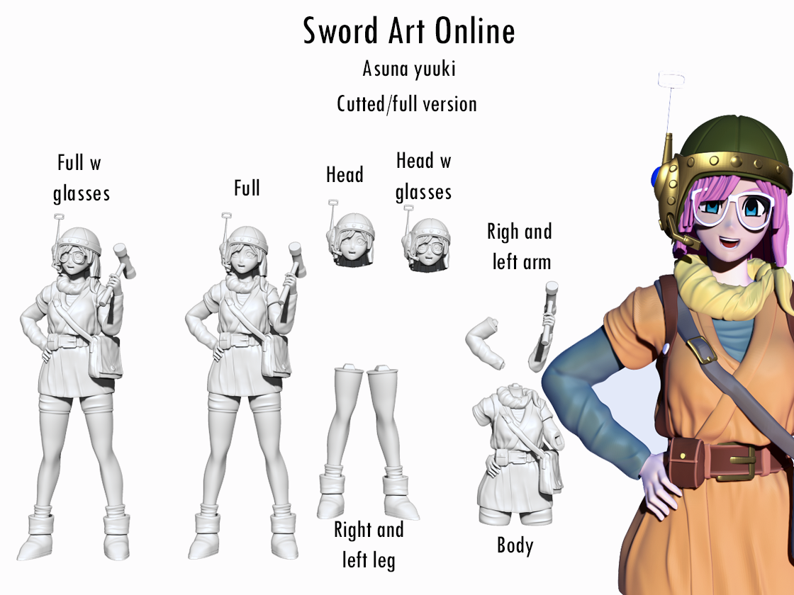 STL file Lucca (Chrono Trigger) 🎲・3D printable model to download・Cults