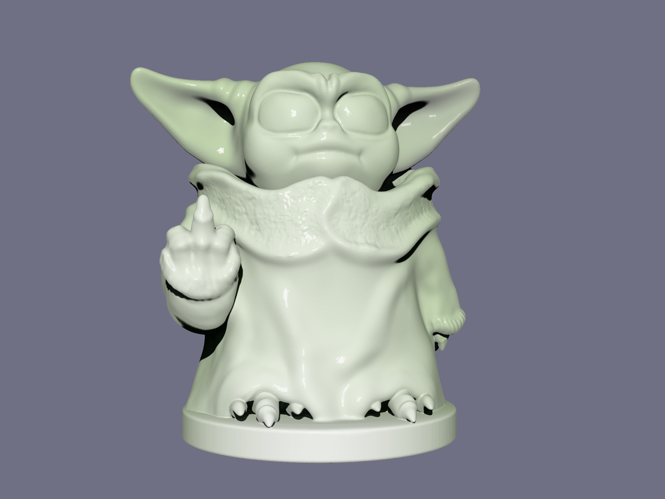 3D file Kid boo and Baby yoda・Template to download and 3D print・Cults