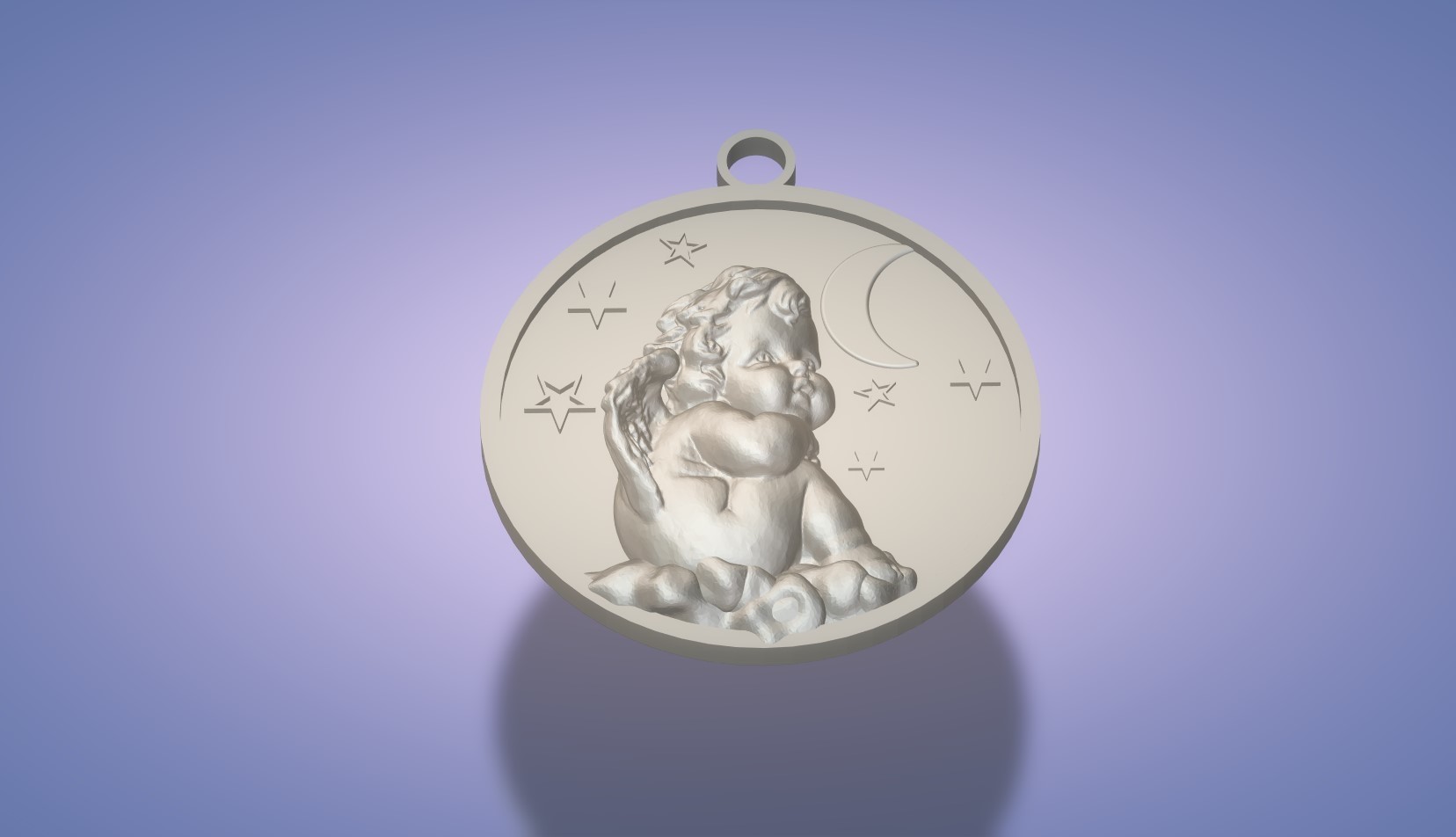Файл STL Crib Locket "Cradle Medallion".・Дизайн 3D принтера для ...