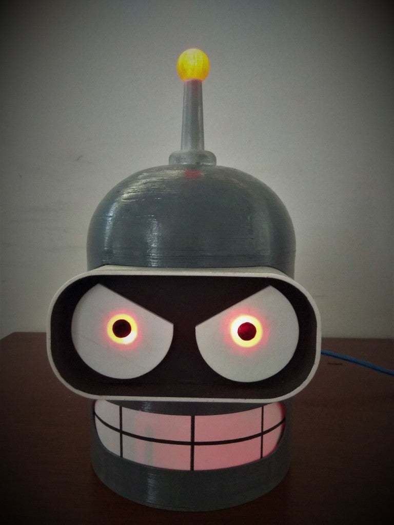 Free STL file BAD ROBOT (BENDER) 🤖・Template to download and 3D print・Cults
