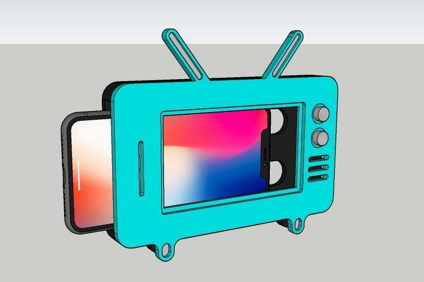 Free STL file Ретро телевизор・3D printable design to download・Cults