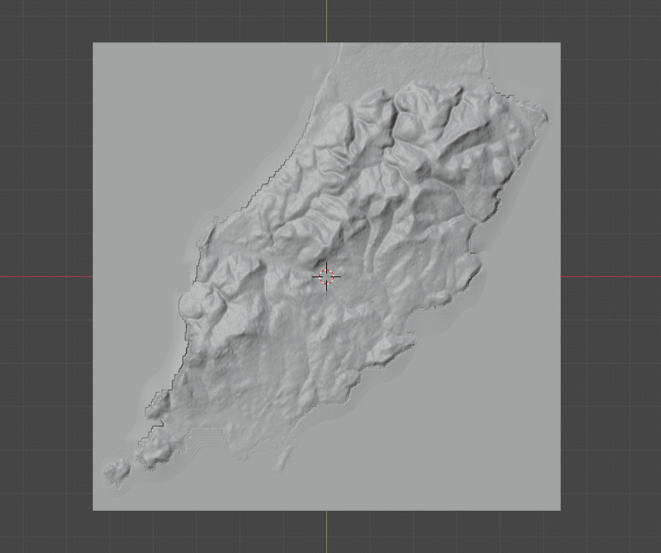 Free STL file Isle of Man - Tourist Trophy Island in relief・Object to ...