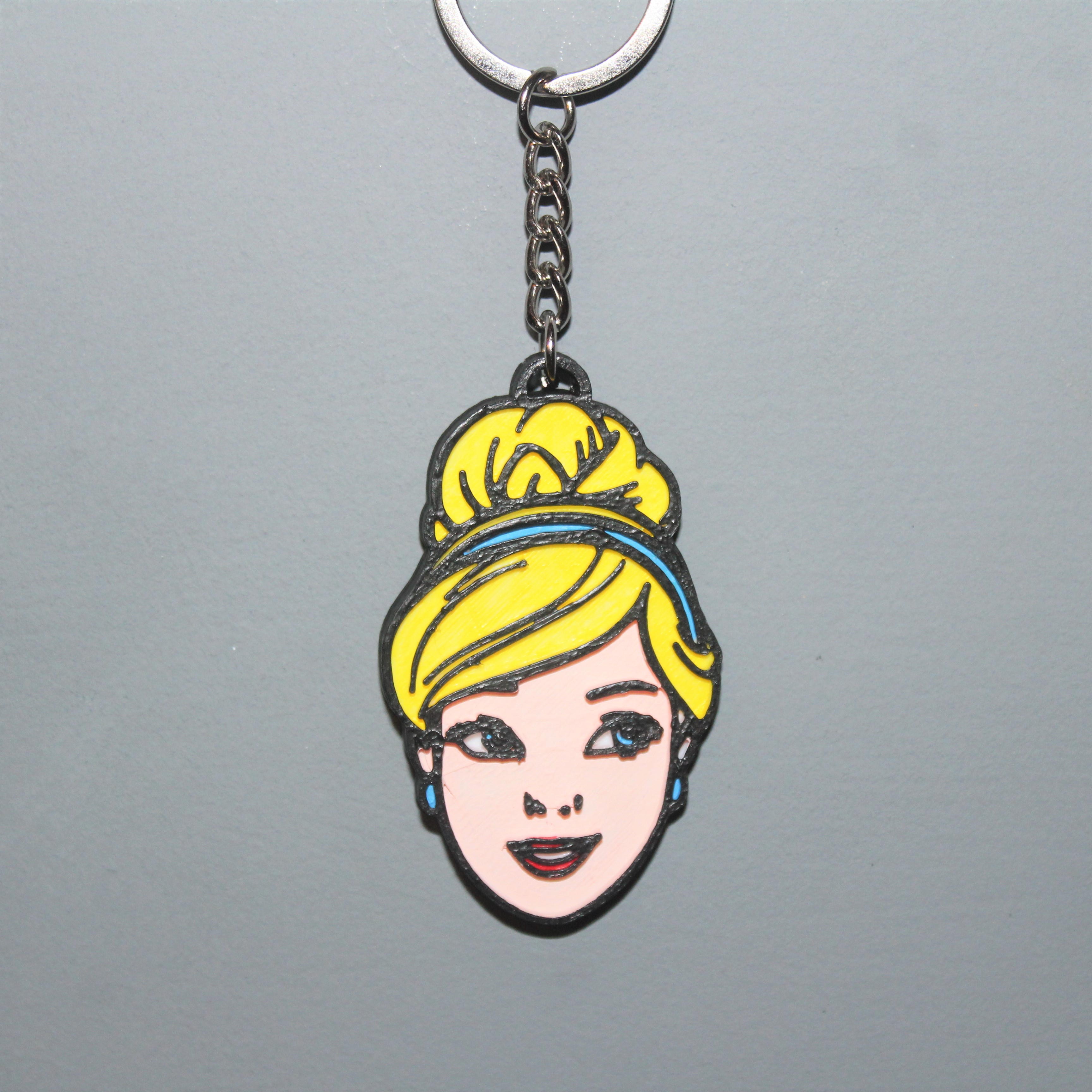 STL file 5 Disney Princess Keychain・3D print model to download・Cults