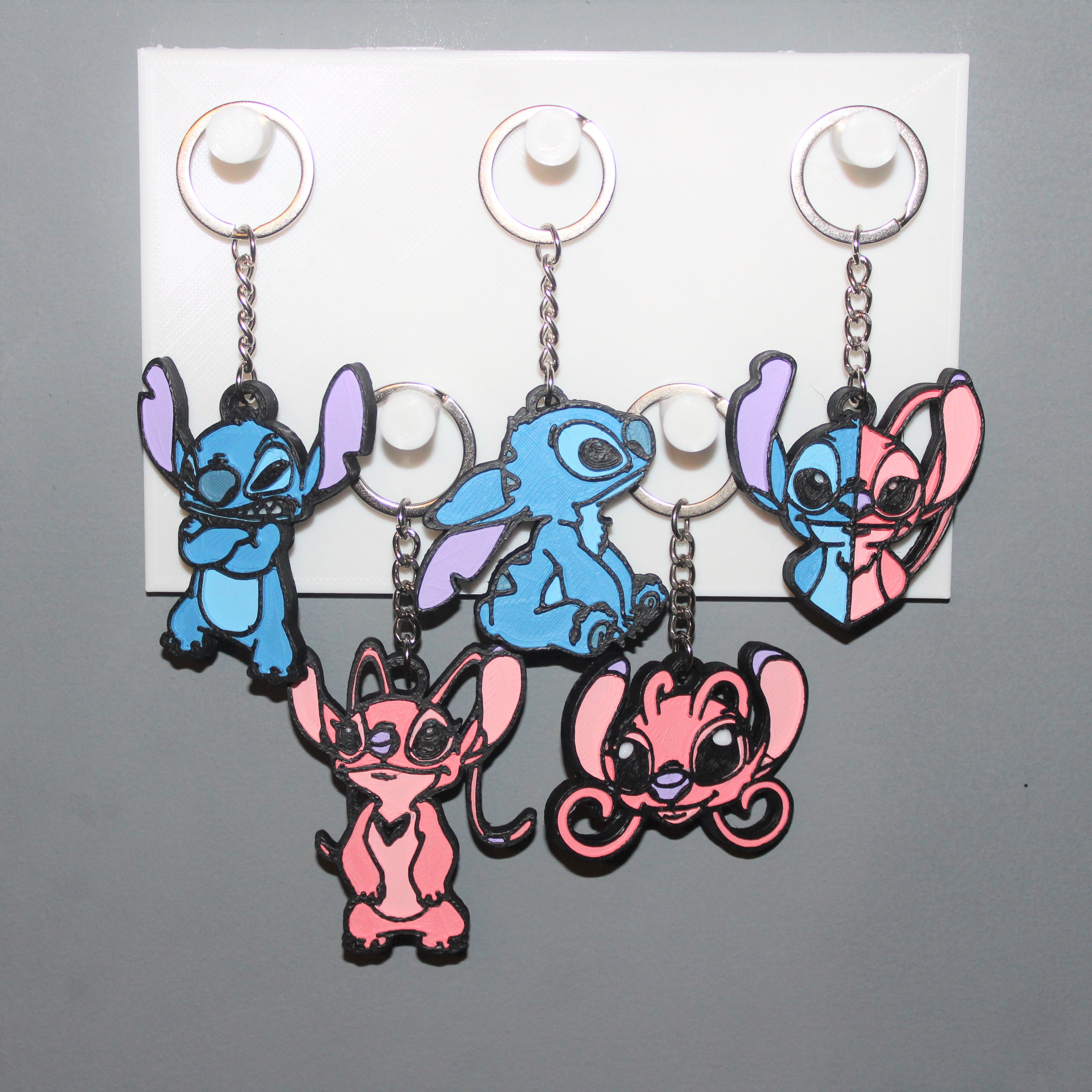 3D file 50 Disney Keychains #9・3D print design to download・Cults