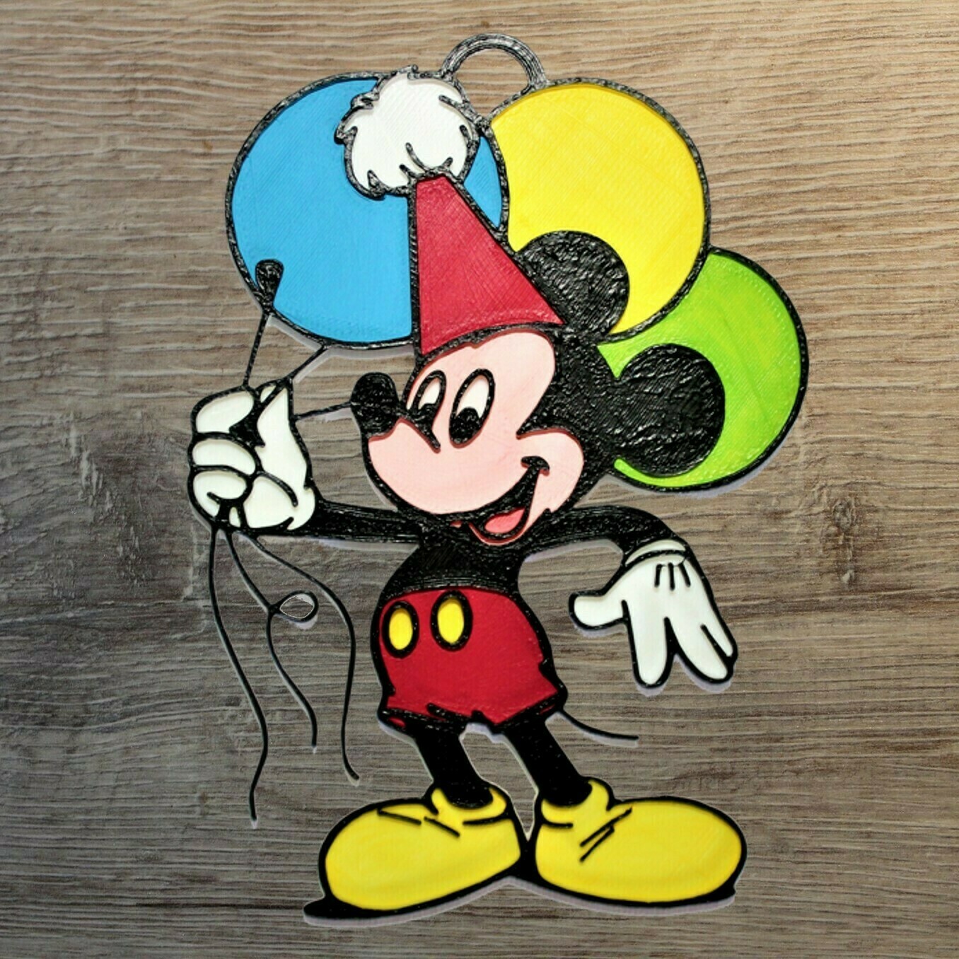 STL file Set of 5 Disney Birthday Ornaments・3D print model to download ...