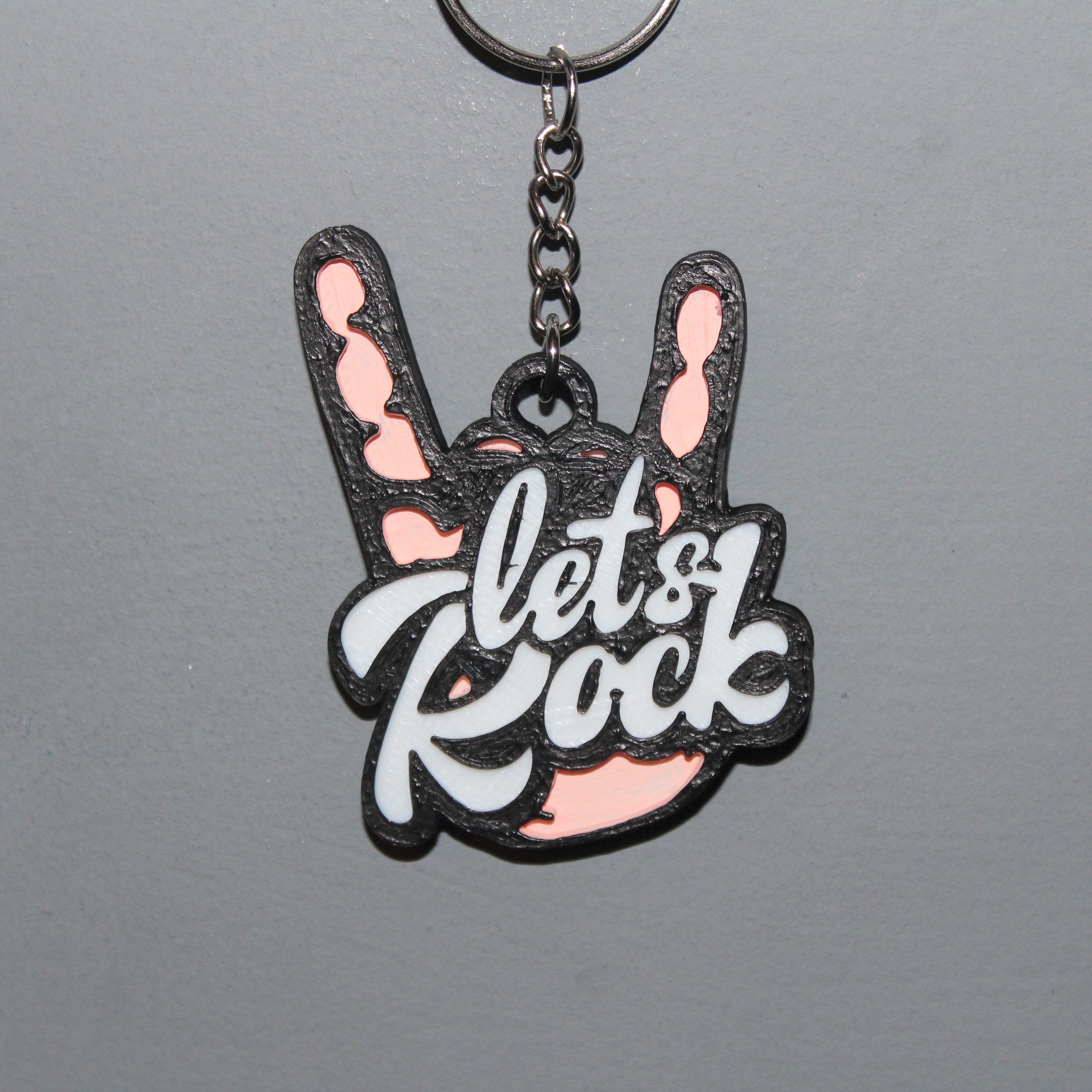 STL file 5 Keychain Rock & Roll・3D printable design to download・Cults