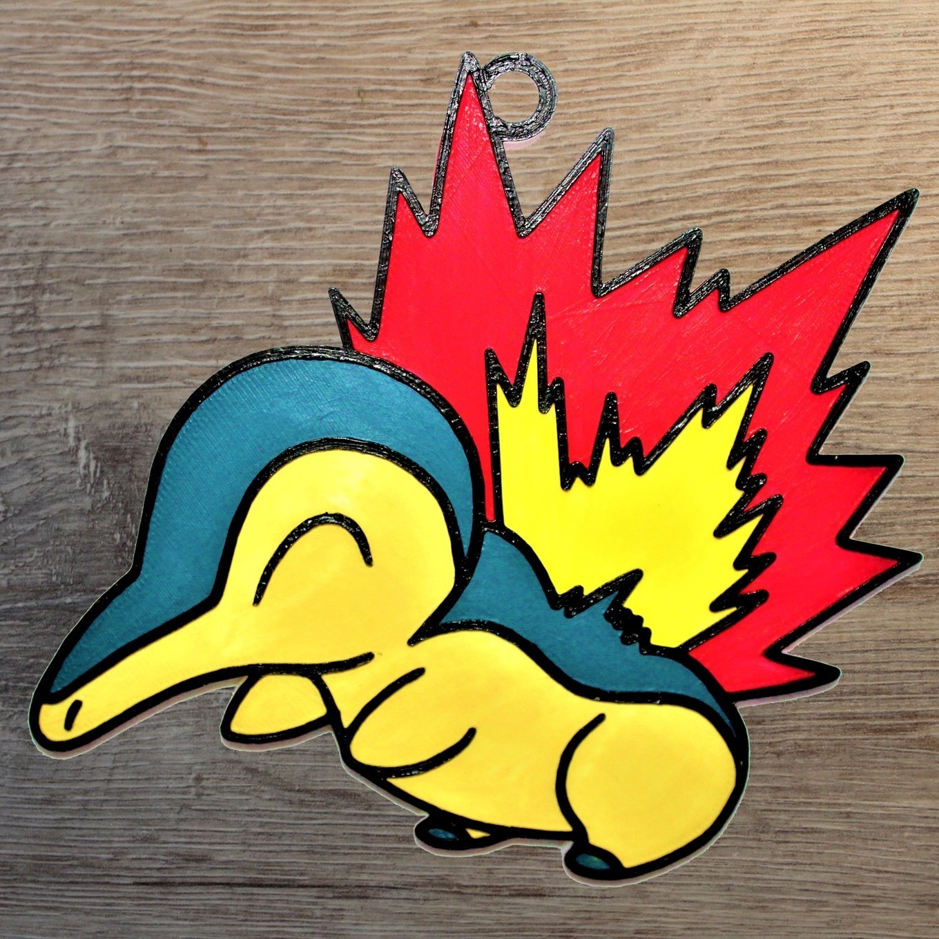 STL file Set 3 Pokemon Starter Fire Gen2 Ornaments・Template to download ...