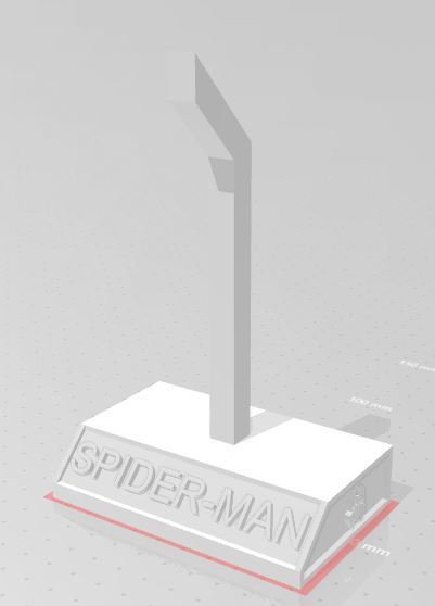 Файл STL SPIDER-MAN STAND DECORATION PLATE 🕷️・Модель для загрузки и 3D ...