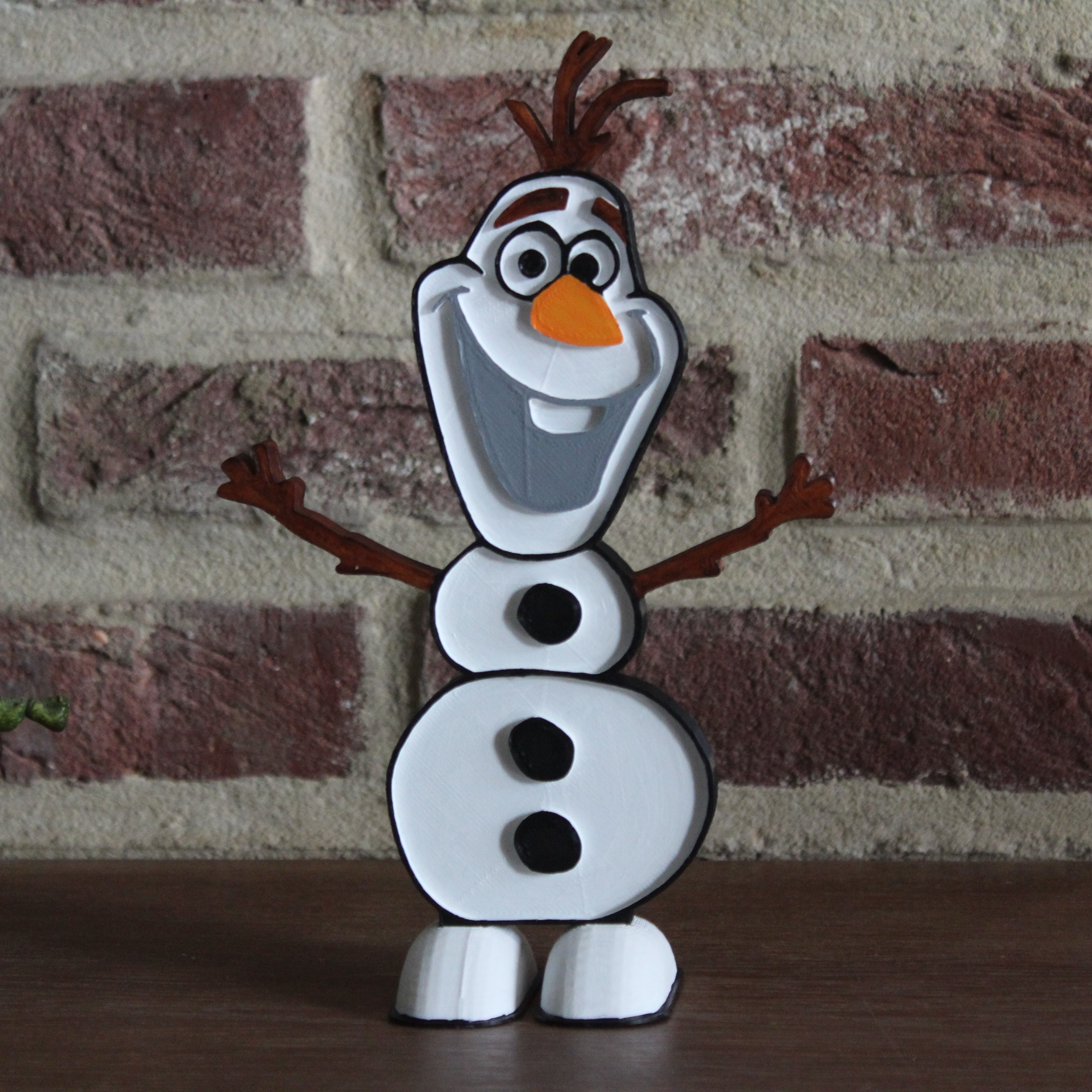 Fichier STL Stand Olaf Décoration 🏠・Modèle pour imprimante 3D à ...