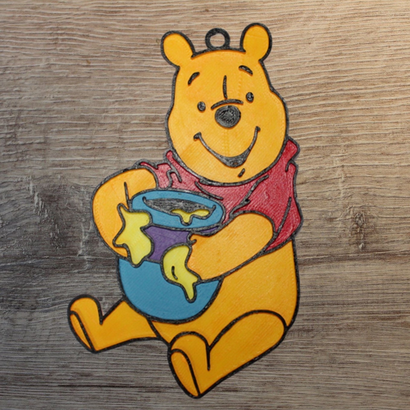 Download STL file Pack 5 Disney Winnie the Pooh ornaments • 3D printer ...