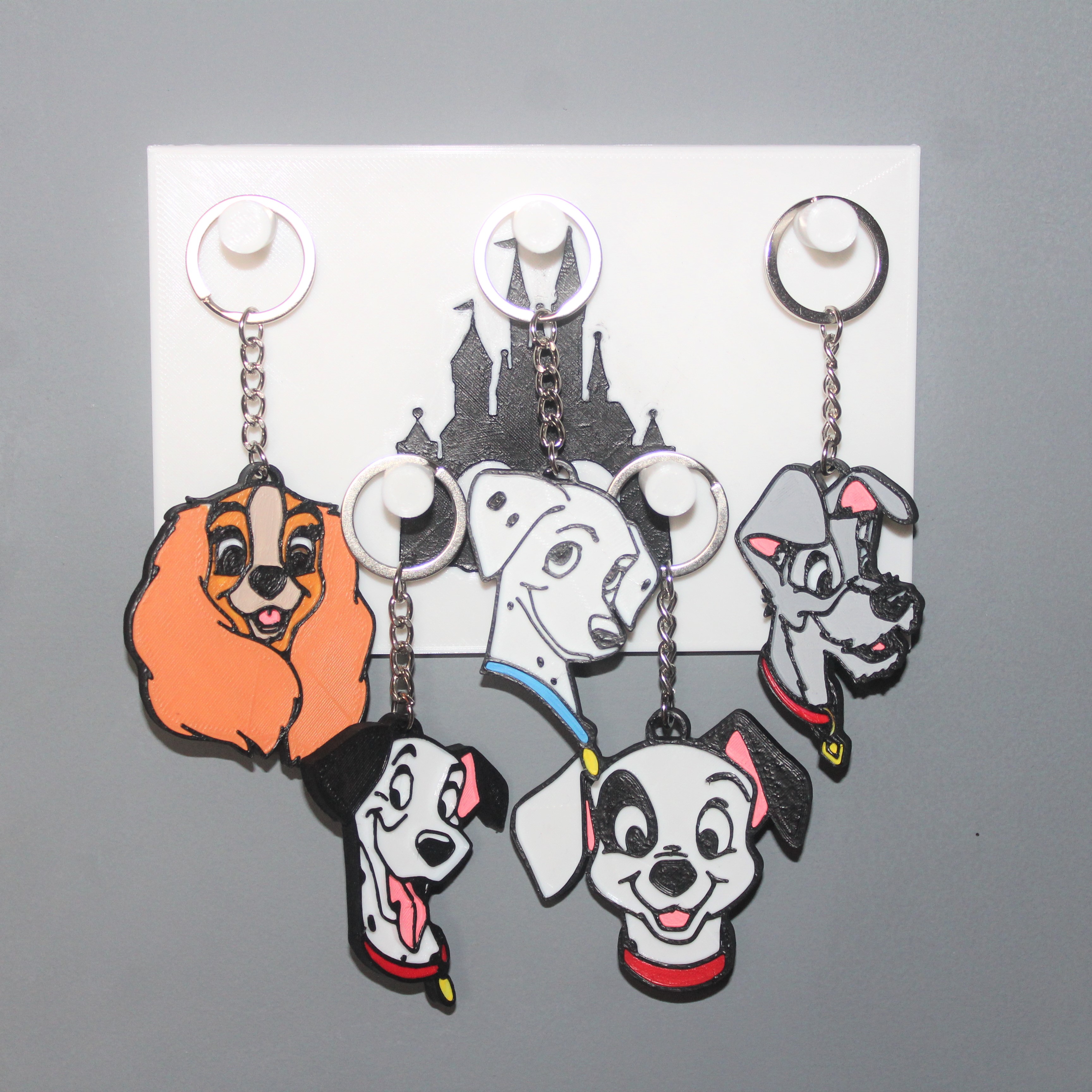 3D file 50 Disney Keychains 🗝️・Model to download and 3D print・Cults