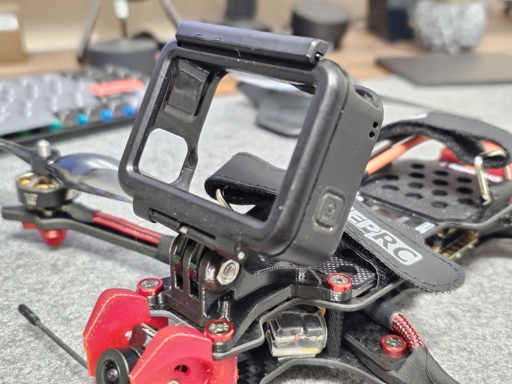 Free 3D file GEPRC Crocodile 7 GoPro Universal Mount・3D printer model ...