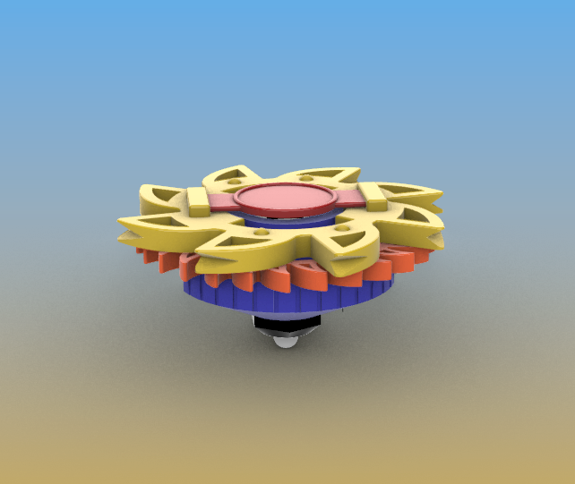 3D file Beyblade Sun・3D printable model to download・Cults