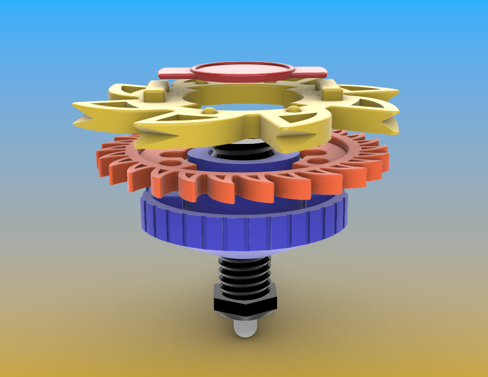 3D file Beyblade Sun・3D printable model to download・Cults