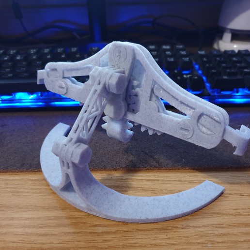 3D printer Mechanical Quick Grab/Release Phone Stand • made with Ender ...