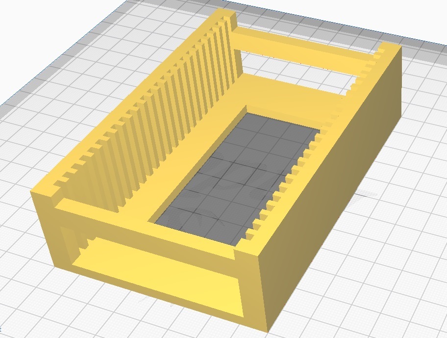 STL file 25 DIMM RAM (laptop memory) tray / storage / holder・3D ...