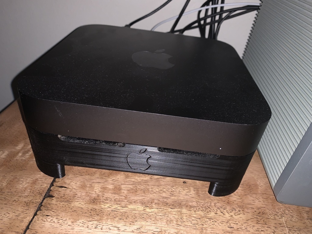 Archivo 3D gratis Base del ventilador de refrigeración del Mac Mini ...