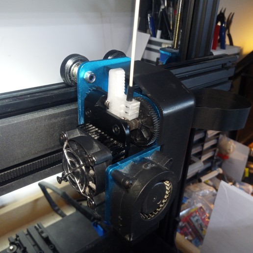 Download 3D printing designs Extruder lever (idle or idler) for ...