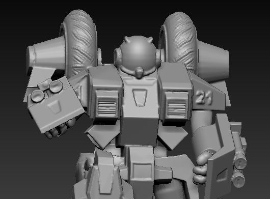 Archivo STL cyclone robotech・Diseño de impresión en 3D para descargar・Cults
