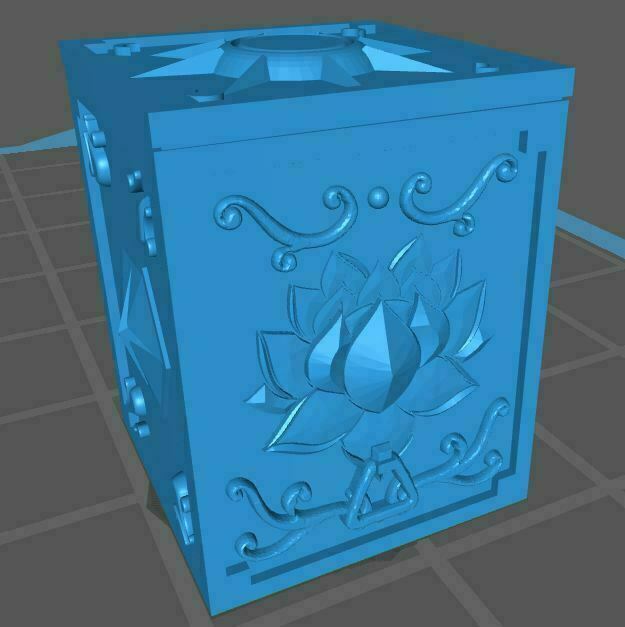 Free STL file saint seiya lotus plata box・3D print design to download・Cults