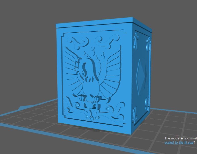 Free STL file saint seiya fenix box・3D printable model to download・Cults