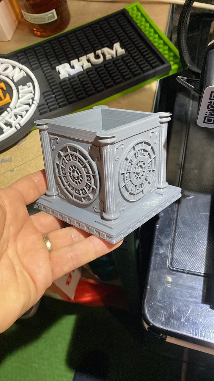 Archivo STL gratuito saint seiya torre reloj santuario 🎲・Design para ...