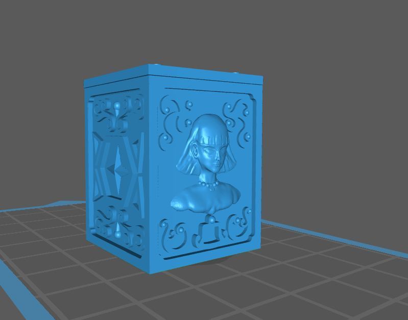 Free STL file saint seiya virgo box (reparado)・3D printer design to ...