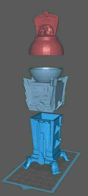 STL file BO3 ZOMBIE GOBBLEGUM MACHINE 🧟・3D print object to download・Cults