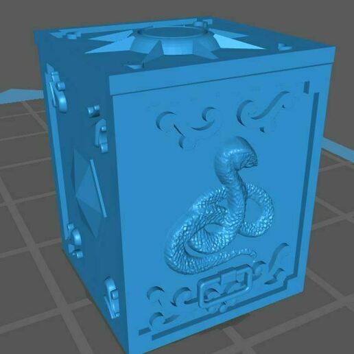 Descargar archivo STL gratis Saint Seiya hydra Box V2 • Modelo para ...