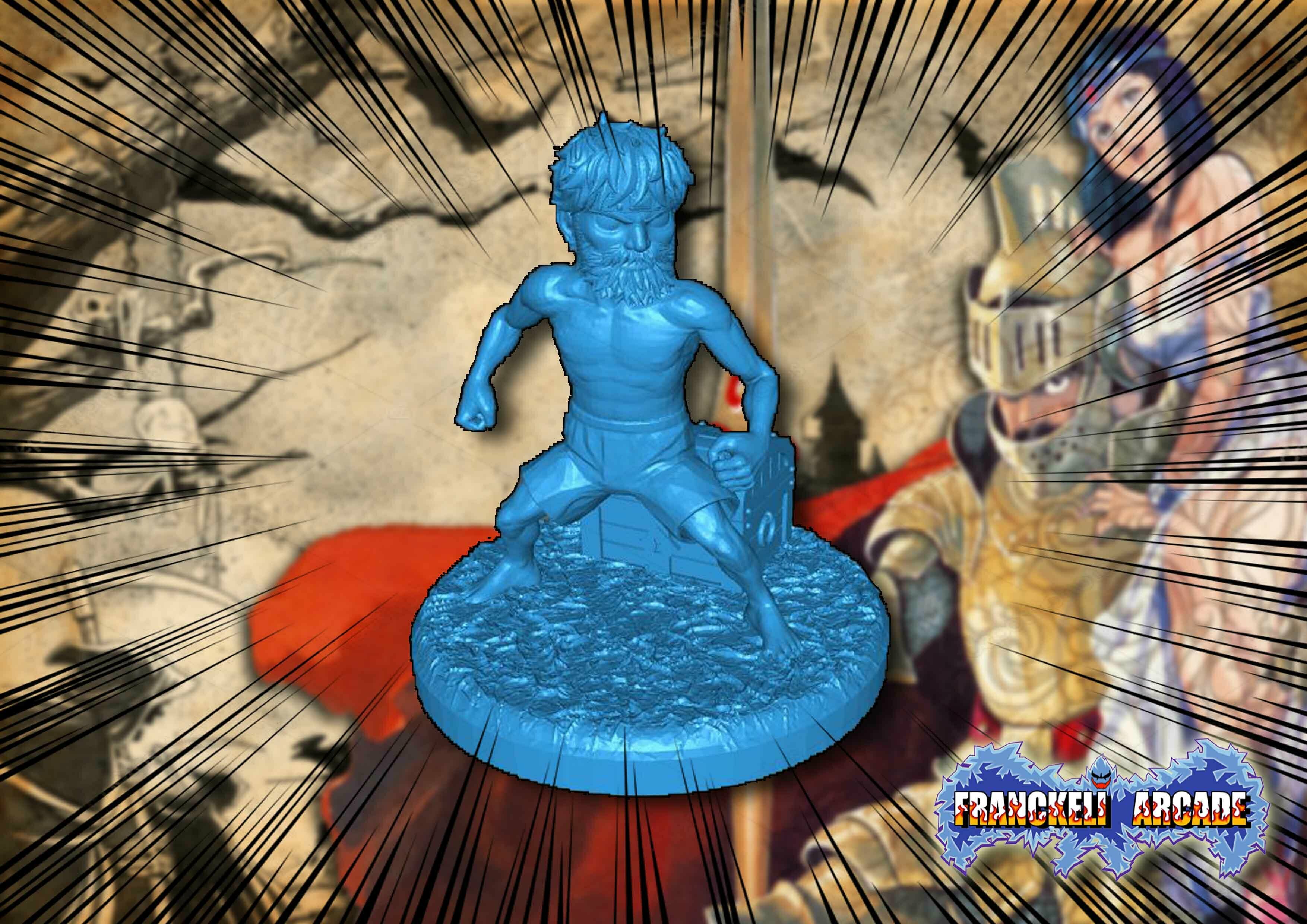 Archivo STL gratis Sir Arthur Diorama ( Ghouls 'n Ghosts tributo ...