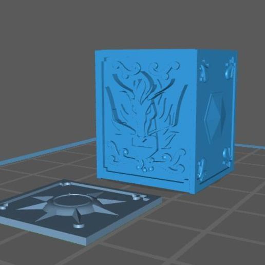 Download free STL file saint seiya dragon box V2 (reparada) • 3D print ...