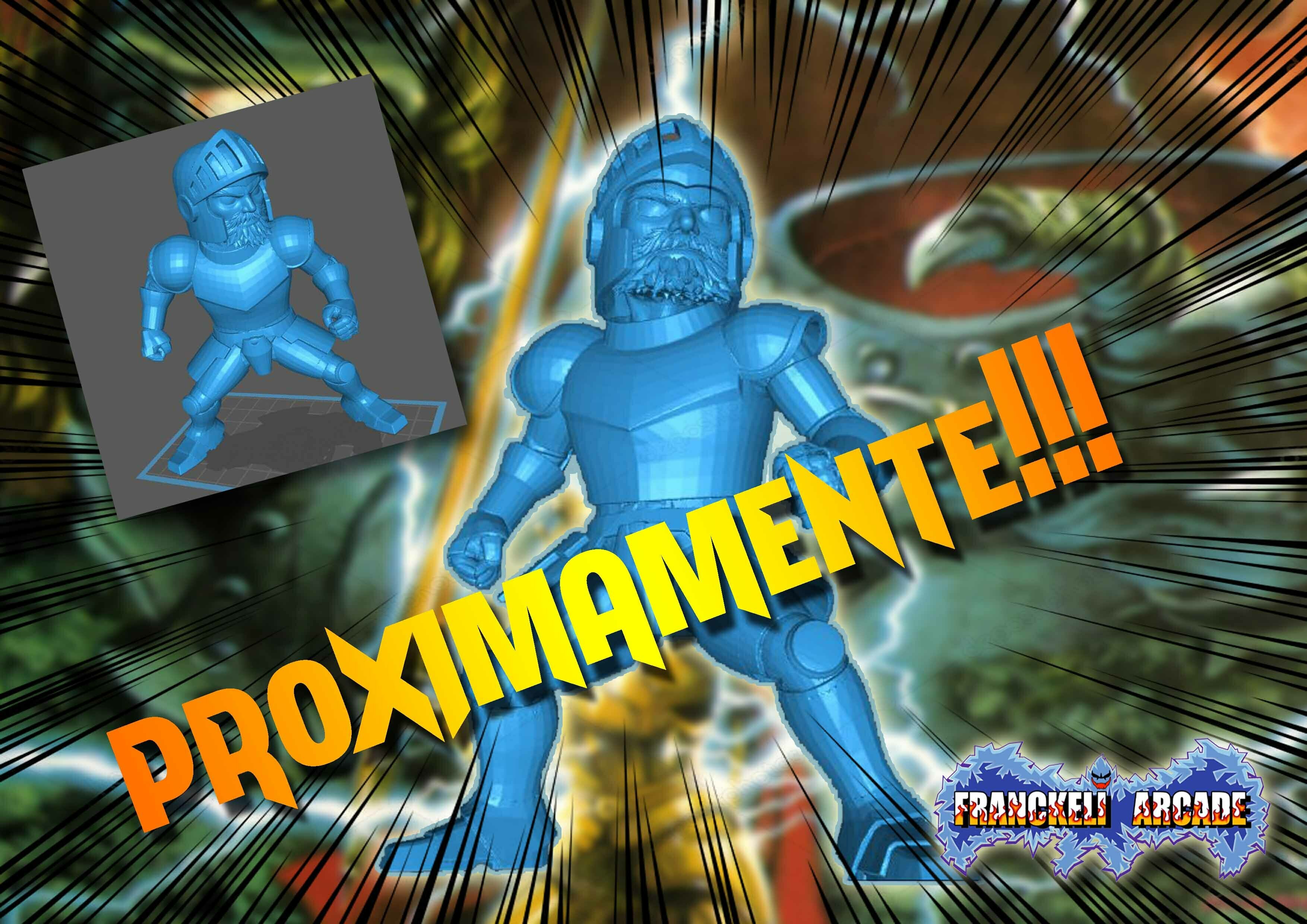 Archivo STL gratis Sir Arthur Diorama ( Ghouls 'n Ghosts tributo ...