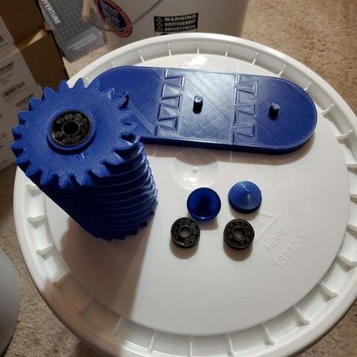 Download free 3D print files Vase Mode Helical Gear Cups ・ Cults