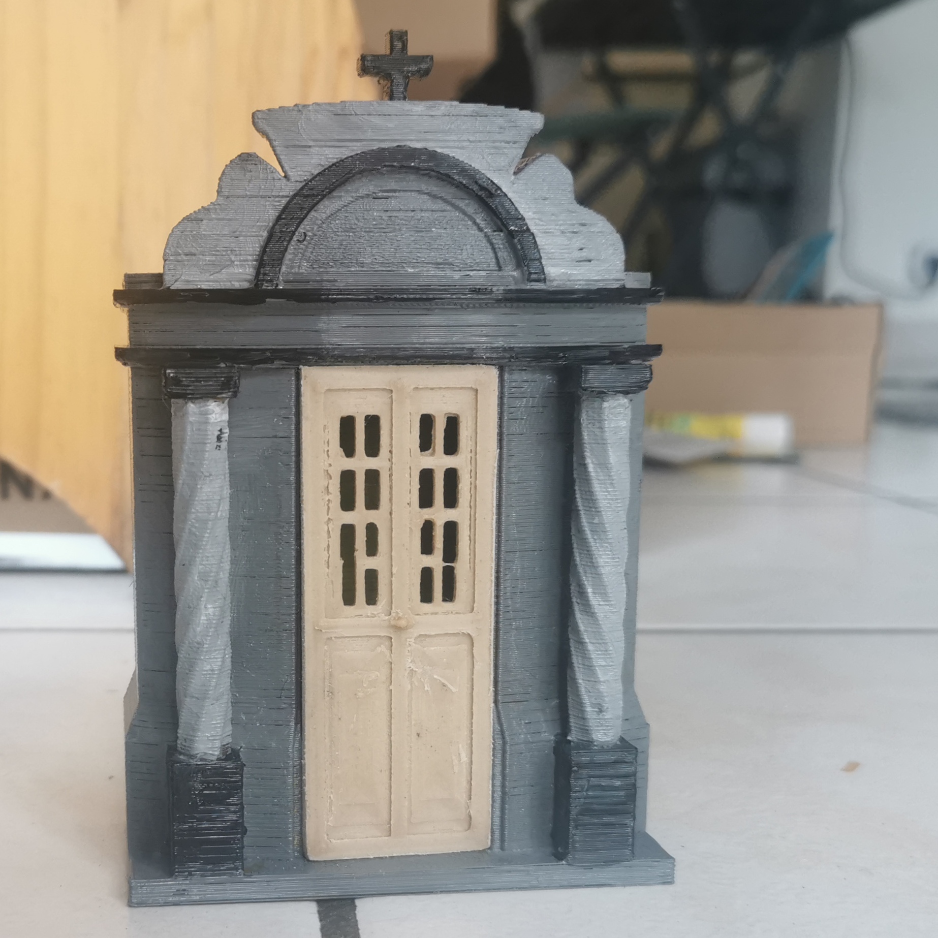 STL file CEMETERY TOMB IN BAROQUE STYLE・3D printable design to download ...