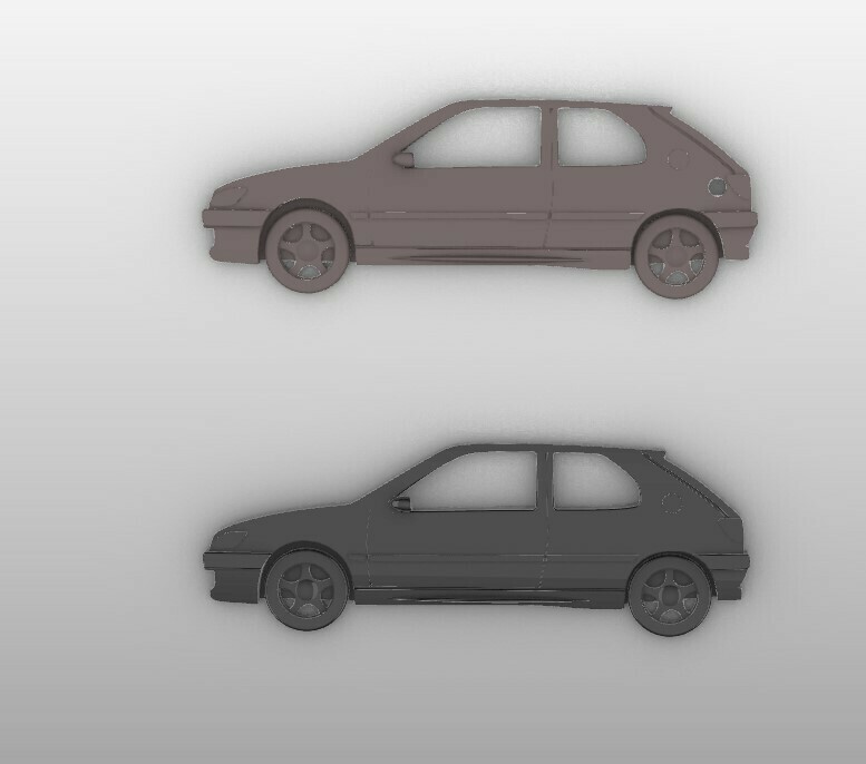 STL file Peugeot 306 Key Holder・Design to download and 3D print・Cults