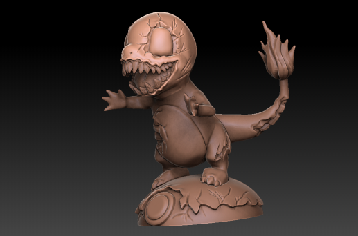 STL file Pokemon - Charmander Zombie Creepy Zombie・3D printer model to ...