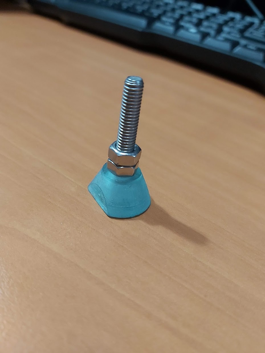 STL file M5 Level Foot 🎚️・Template to download and 3D print・Cults