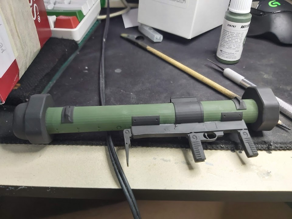 3D printing 1:6 Scale MATADOR / RGW90 (Pre-supported) • made with ...