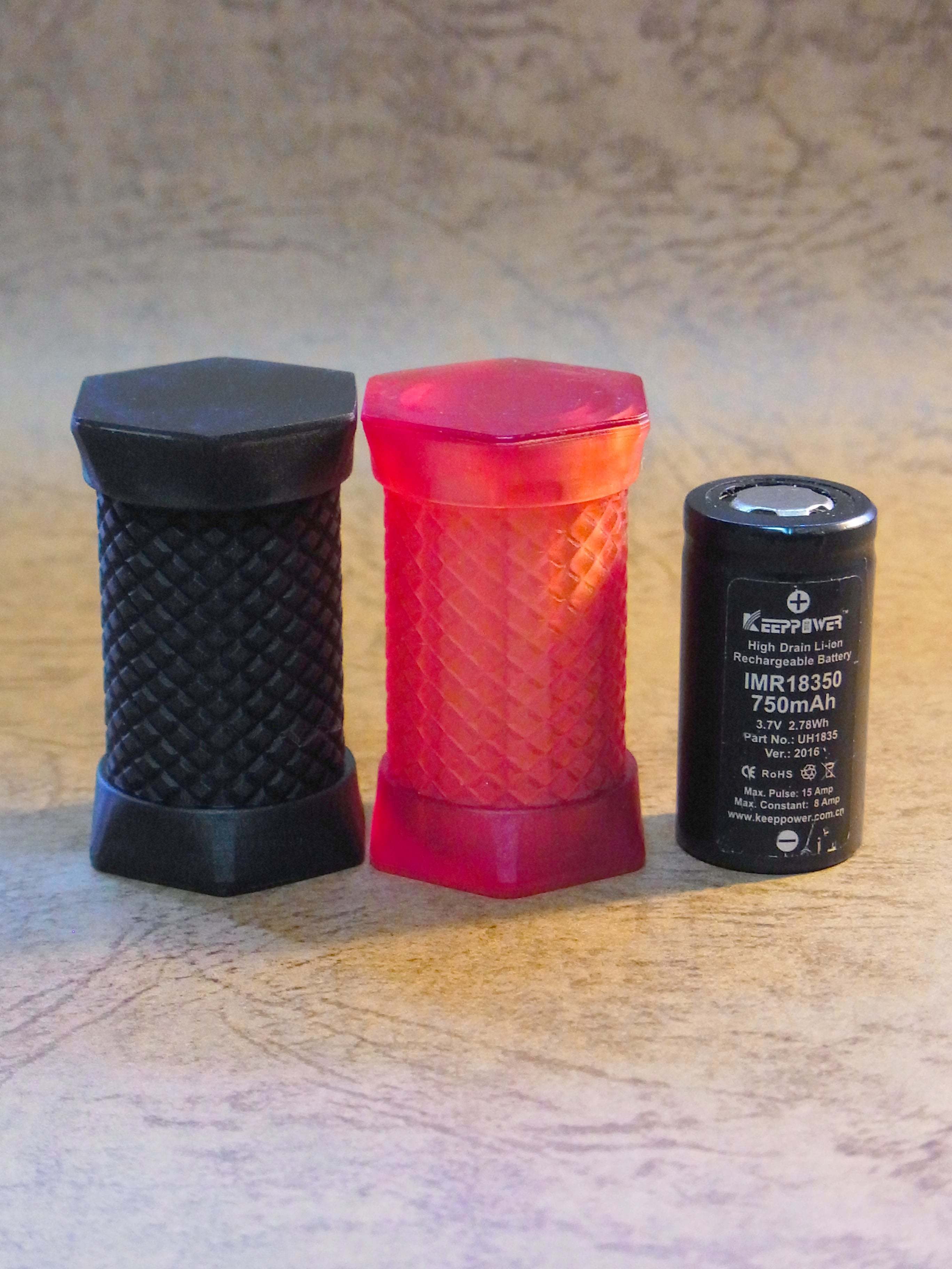 STL file 18350 Battery case・3D printing template to download・Cults