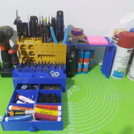 Download 3D printer files Modular 3d printing utility storage box ・ Cults